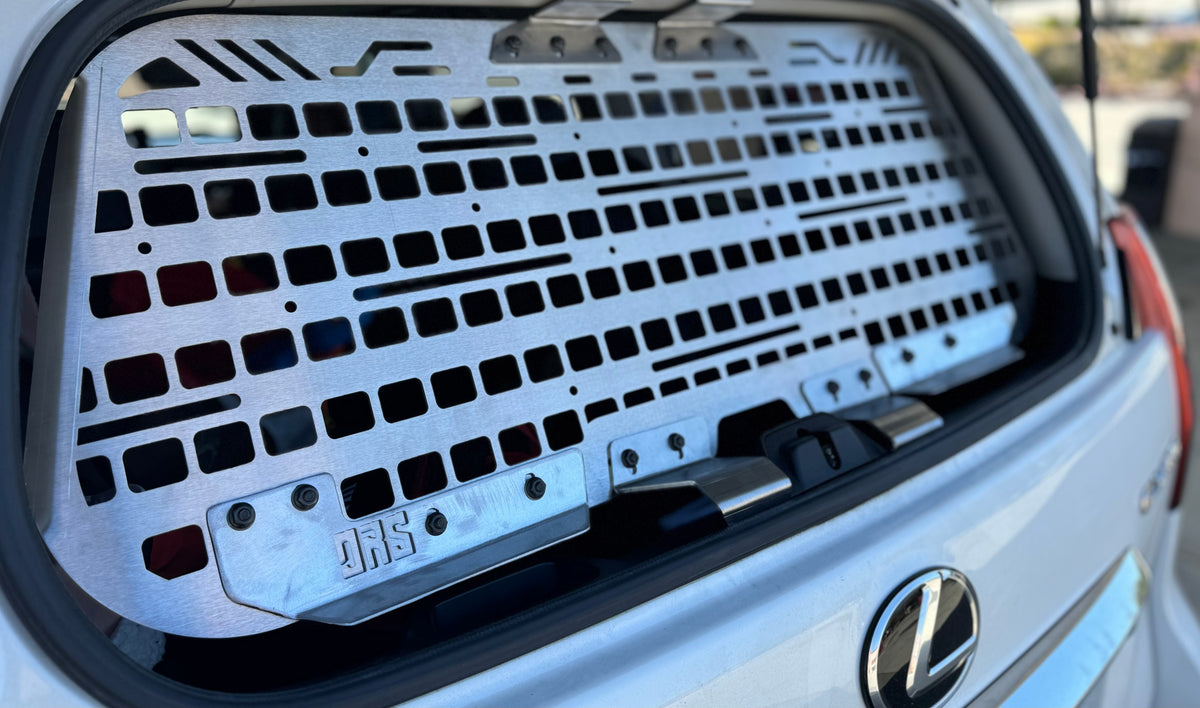 GX460 - REAR WINDOW MOLLE PANEL (NO DRILLING) FULL SIZE | OhanaRigsupply